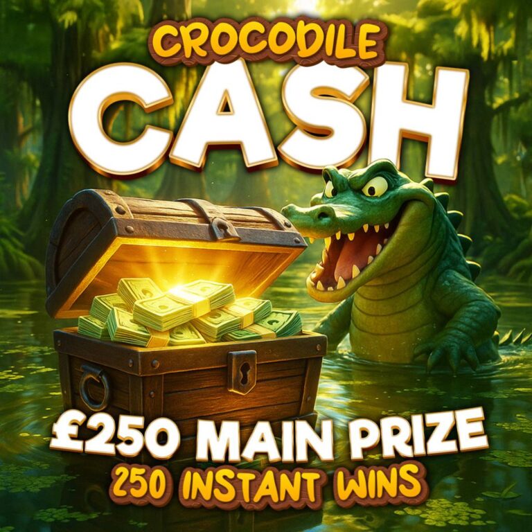 Titan’s Crocodile Cash + 250 Instant Wins – Titan Prizes