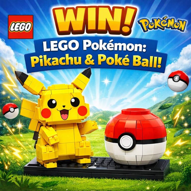 Pikachu and Poké Ball Lego Set – Titan Prizes